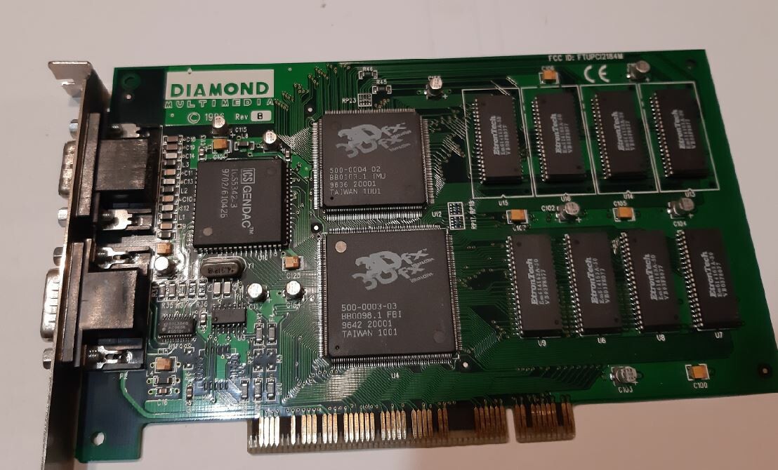 Diamond 3DFX Voodoo Monster 4MB + Matrox Mystique | Niegowonice | Kup ...