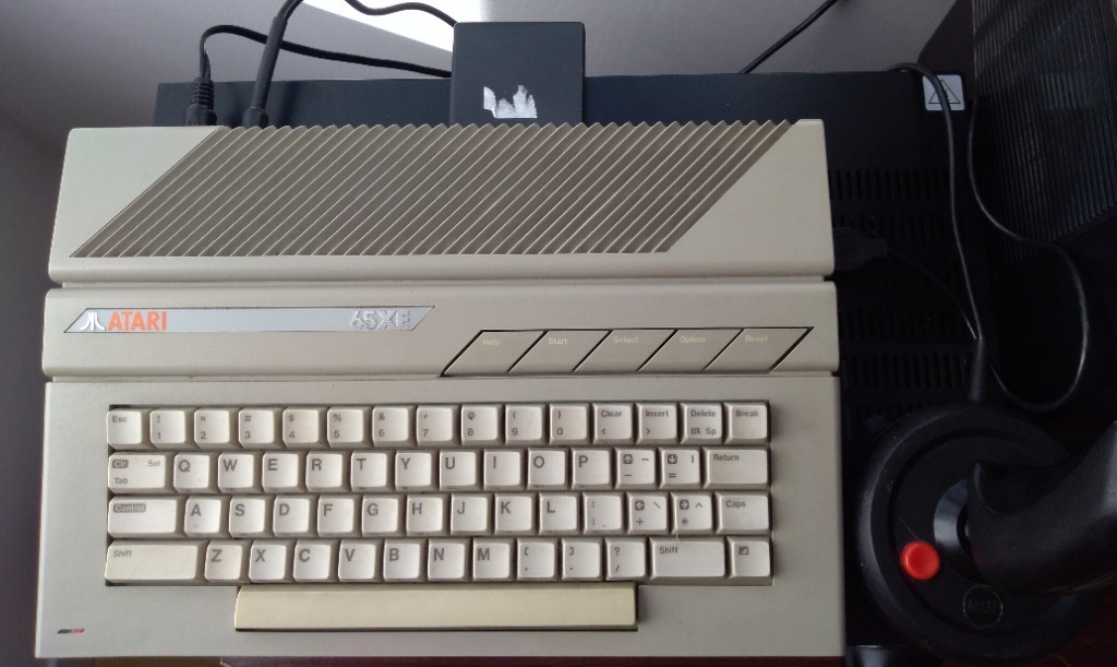 ATARI 65XE / JOY/CARTRIDGE GRY/ZASILACZ/PRZEWODY | Gorzów Wielkopolski ...