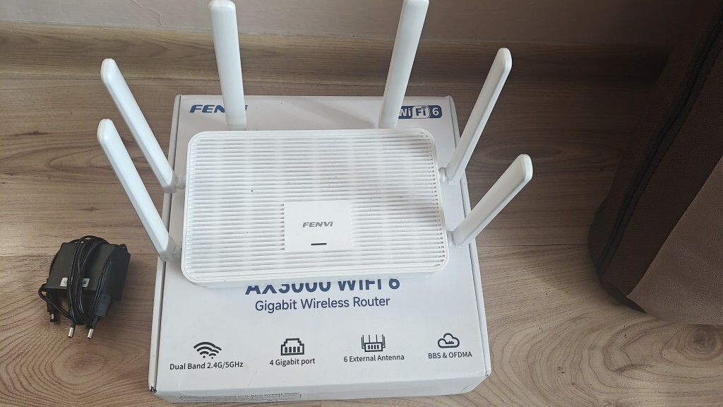 Routee Ruter Fenvi Ax3000 Wifi 6 6 anten bardzo dobry stan | Włocławek ...