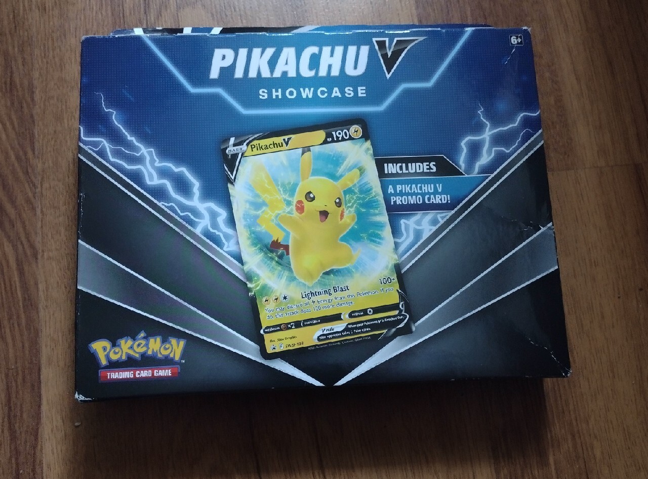 Pokemon Tcg Pikachu V Showcase Chrzanów Kup Teraz Na Allegro Lokalnie