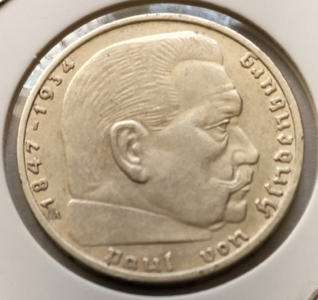 Trzecia Rzesza 2 reichsmarki, 1939 r | Częstochowa | Licytacja na ...
