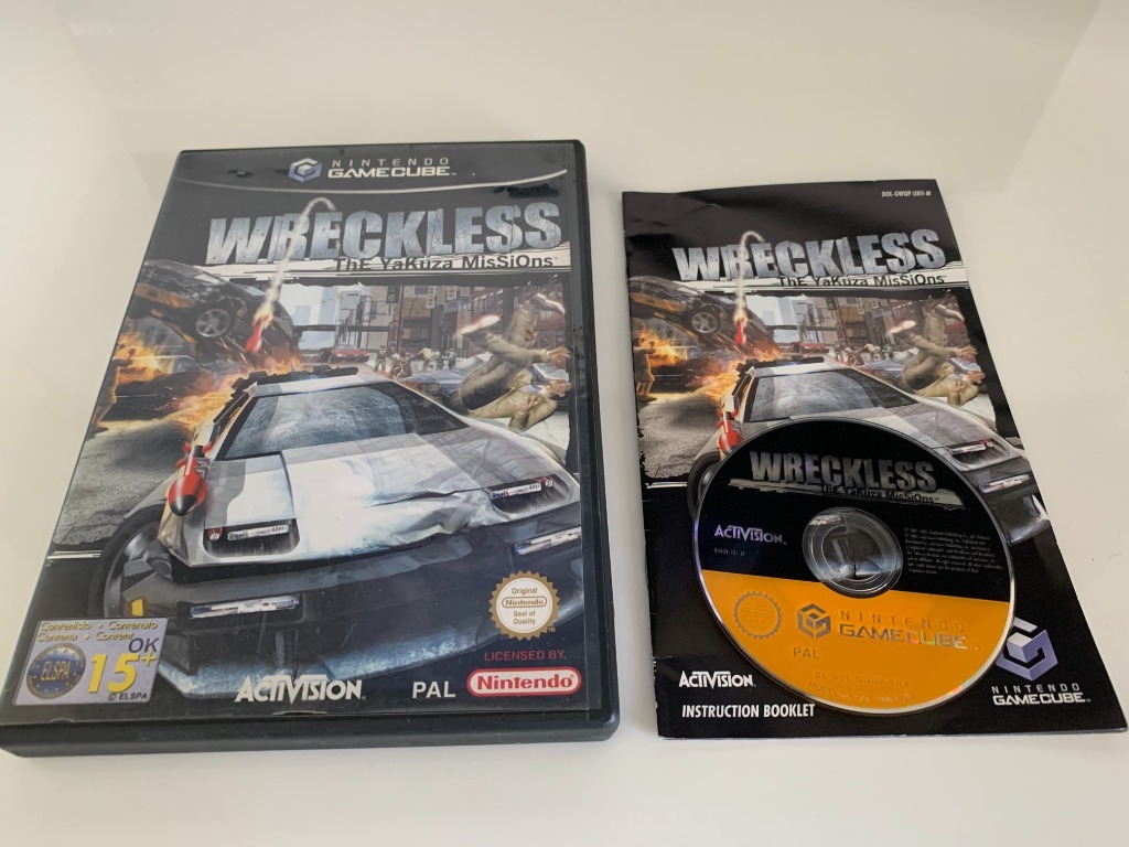 Nintendo Gamecube GC Wreckless The Yakuza Mions | Biala Podlaska ...
