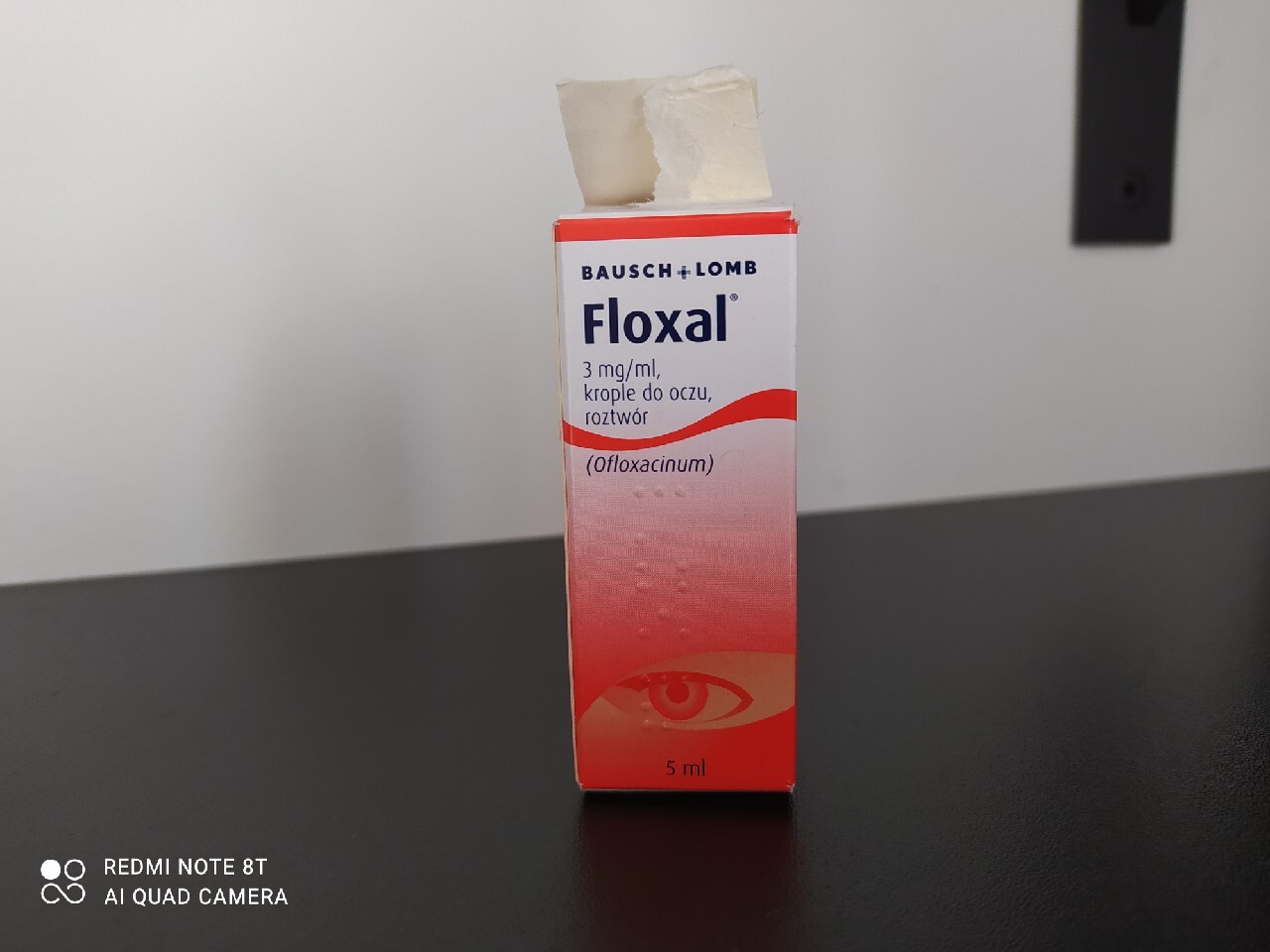 Krople do oczu Floxal, 0,3%, 5ml | Olsztyn | Kup teraz na Allegro Lokalnie