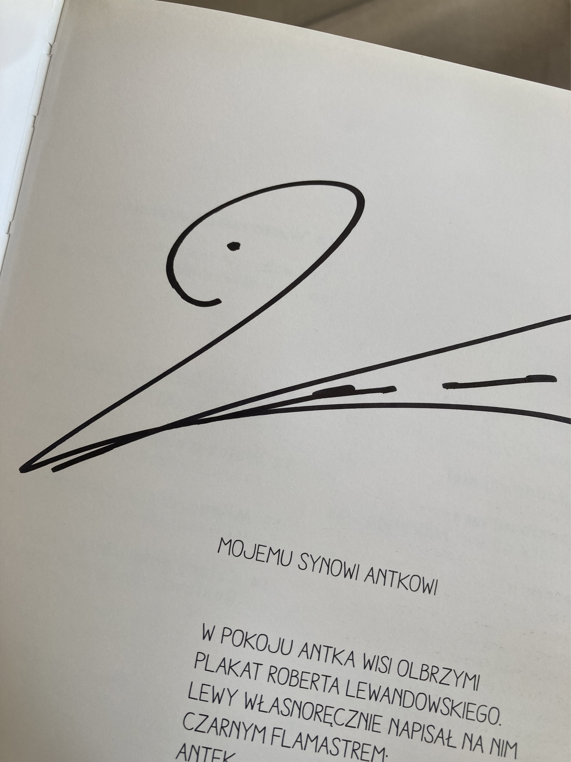 Lewandowski "Wygrane Marzenia" AUTOGRAF Lewego!!! | Dziekanów Polski ...