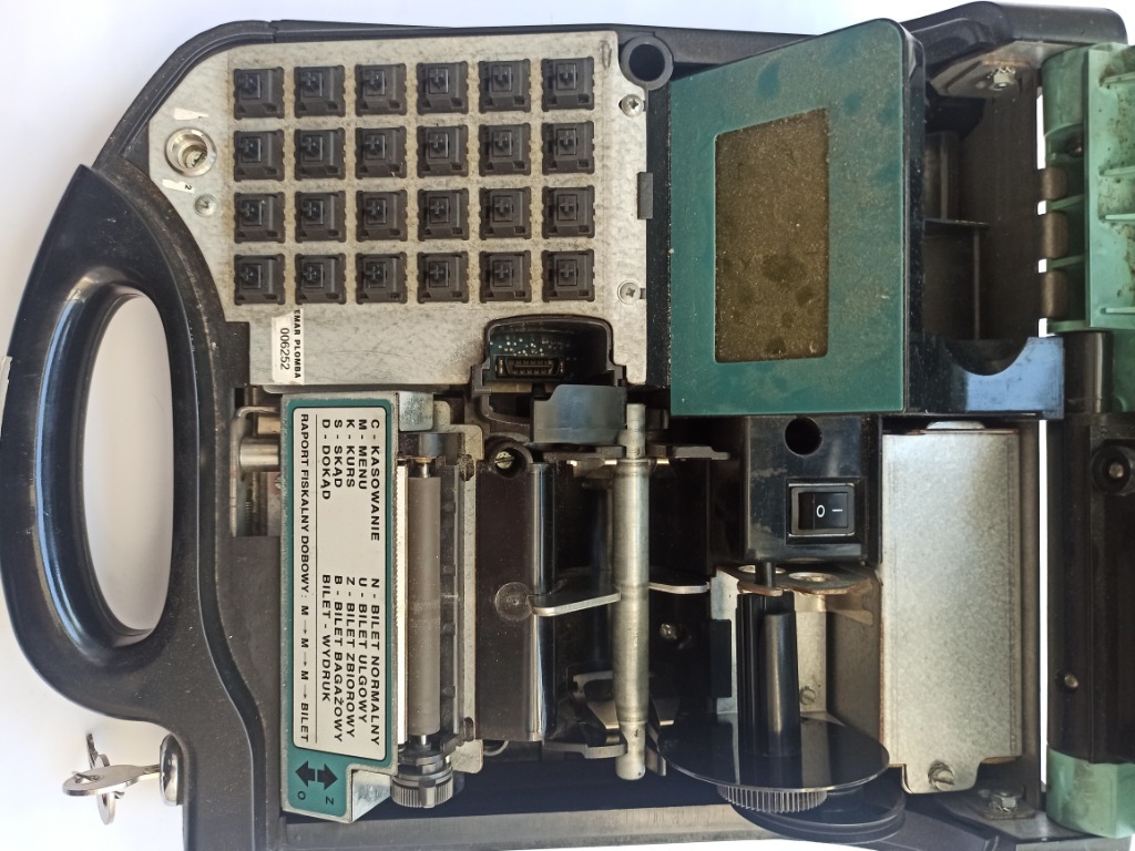 Bileterka Emar 105 niekompletna - kasa autobusowa | Koło | Kup teraz na ...