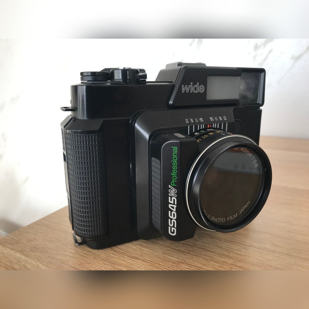 Fuji Fujica GS645W Wide Professional 45mm f5.6 | Sędowice | Licytacja ...