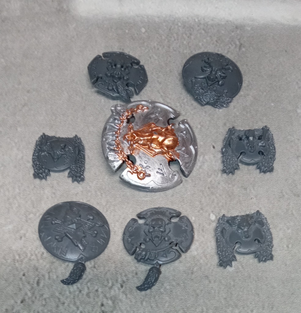 Bits Bitzy Wh40k Storm Shields Viking Wiking Tarcze | Lubin | Kup teraz ...