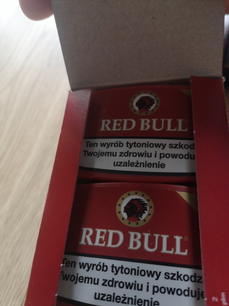 Red Bull tabaka opakowanie (10sztuk) | Białystok | Kup teraz na Allegro ...