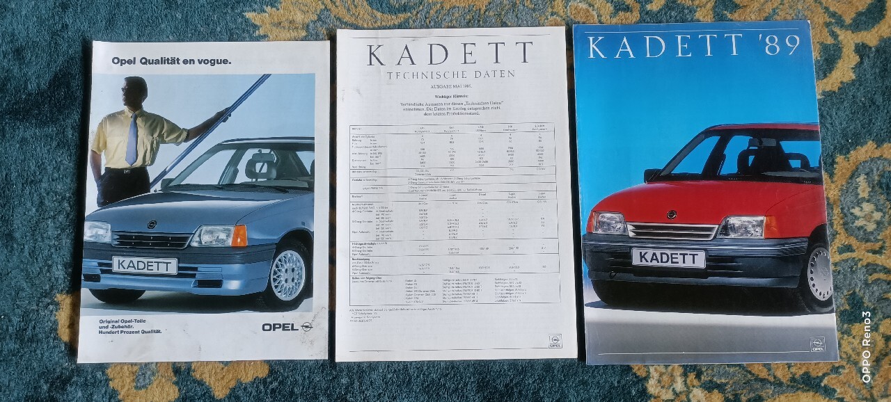 Prospekt katalog album ulotka Opel Kadett '89 | Turek | Kup teraz na Allegro Lokalnie