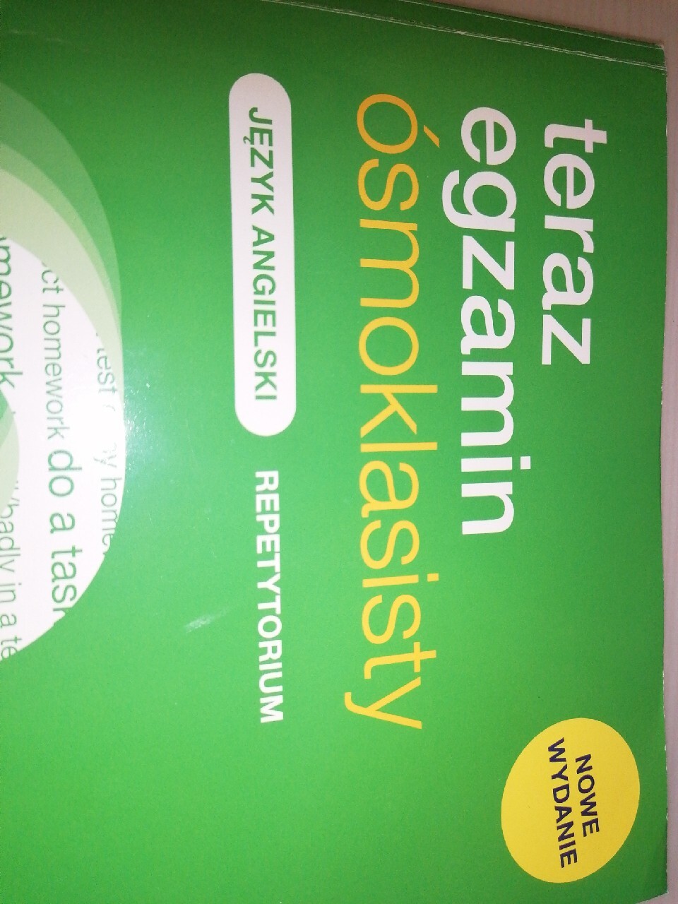 Repetytorium egzaminu ósmoklasi angielski Nowa Era | Kije | Kup teraz na Allegro Lokalnie