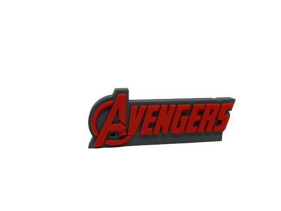 Logo Avengers napis figurka marvel proporczyk | Świebodzice | Kup teraz ...