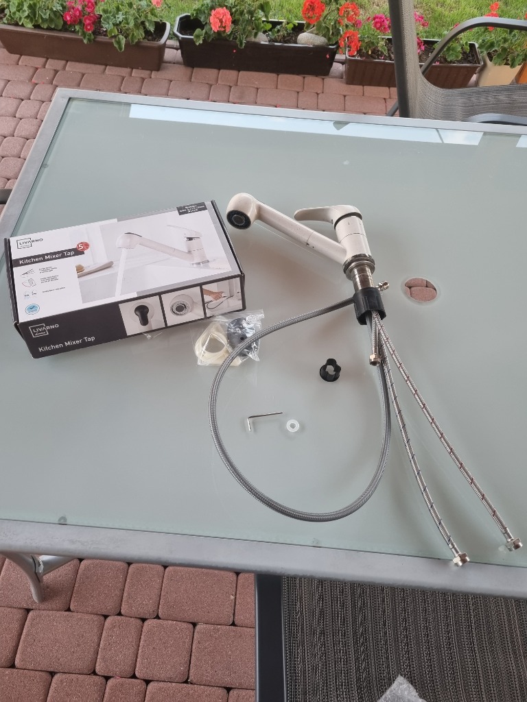 Bateria Kitchen Mixer Tap Livarno Home Granit Jasny | Dębica | Kup ...