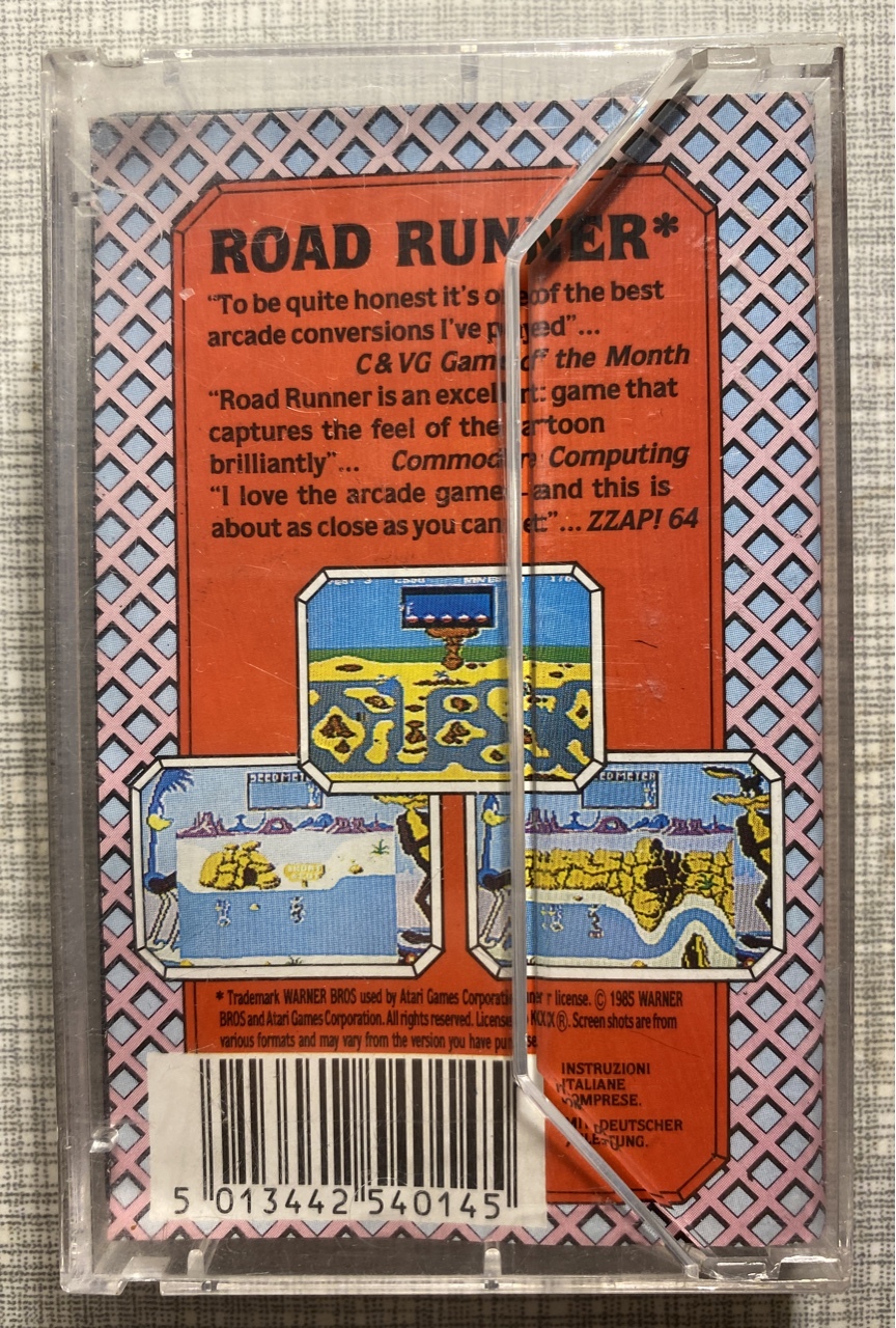 Road Runner - gra na Commodore 64 C64 od Atari | Warszawa | Kup teraz ...