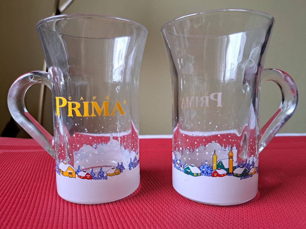 Kubek cafe kawa Prima szklanka kolekcje 2 sztuki | Koziegłowy | Kup ...