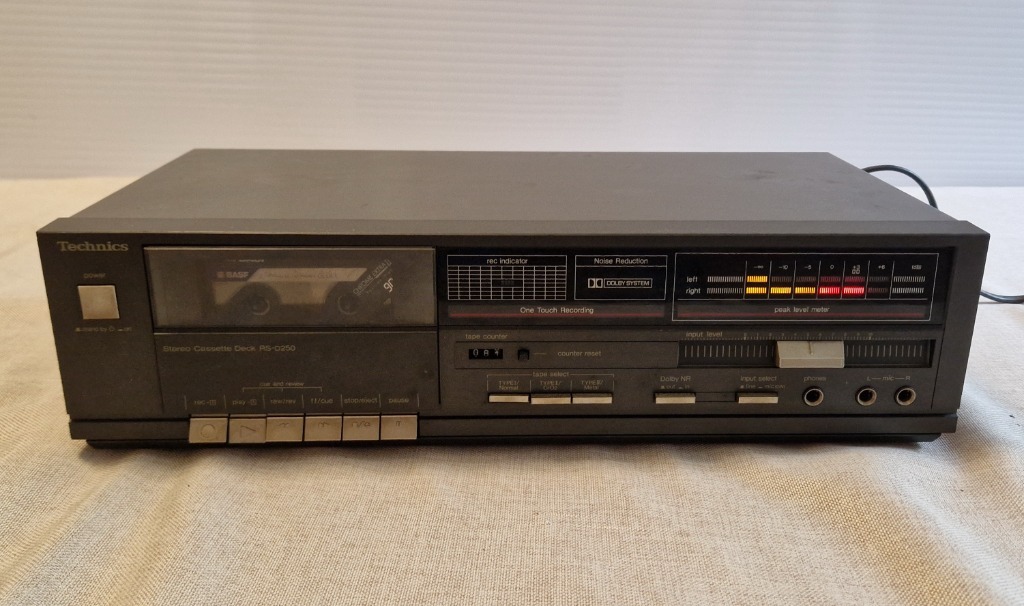 Magnetofon Technics Rs-d250 - Niska cena na Allegro