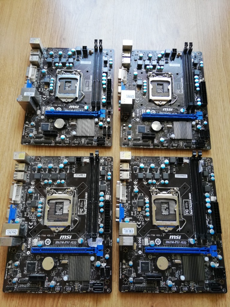 Płyta główna MSI H61M-P31 (G3) MS-7788 socket 1155 | Elbląg | Kup teraz na Allegro Lokalnie