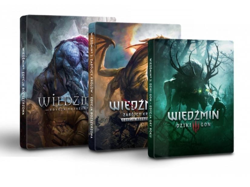 Wiedźmin 3: Dziki Gon steelbook ZESTAW | Chorzów | Kup teraz na Allegro ...