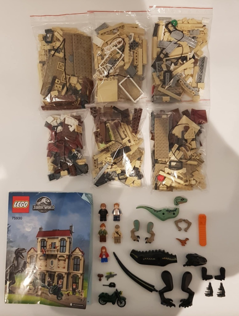 Lego Jurac World 75930 Indoraptor Rampage at Lockwood Estate | Kraków ...