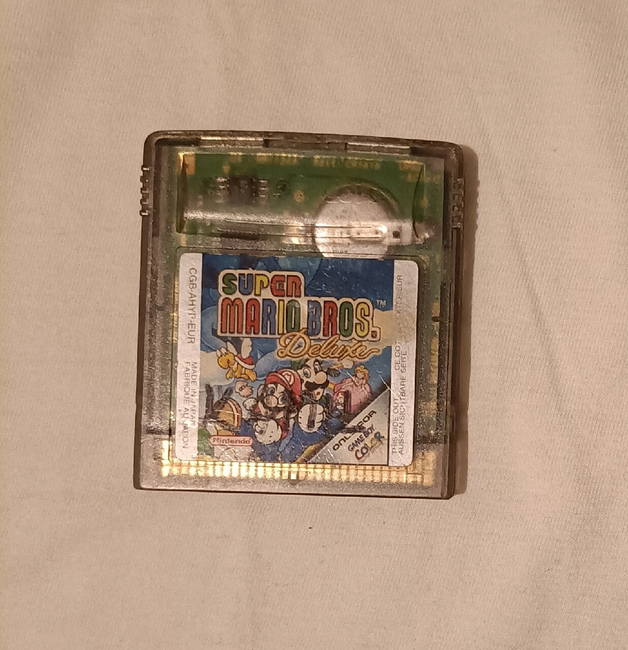 Nintendo Gameboy Color + Super Mario Bros Deluxe | Chełmno gmina | Kup ...