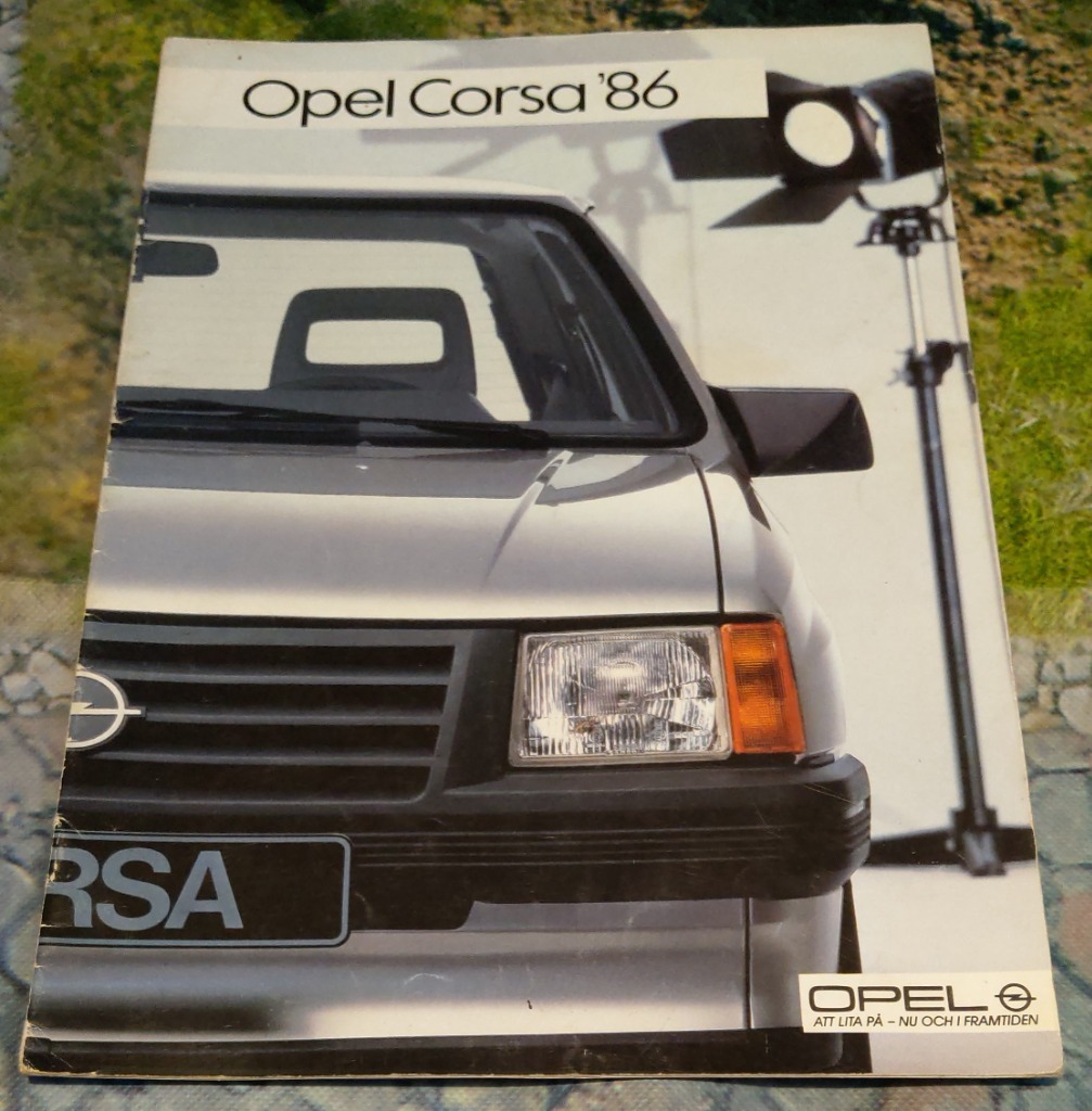 Opel Corsa 1986 r. Prospekt . | poznań | Kup teraz na Allegro Lokalnie