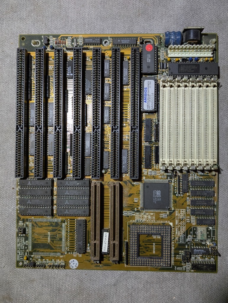 Stara płyta główna 8 slot ram | Lututów | Licytacja na Allegro Lokalnie