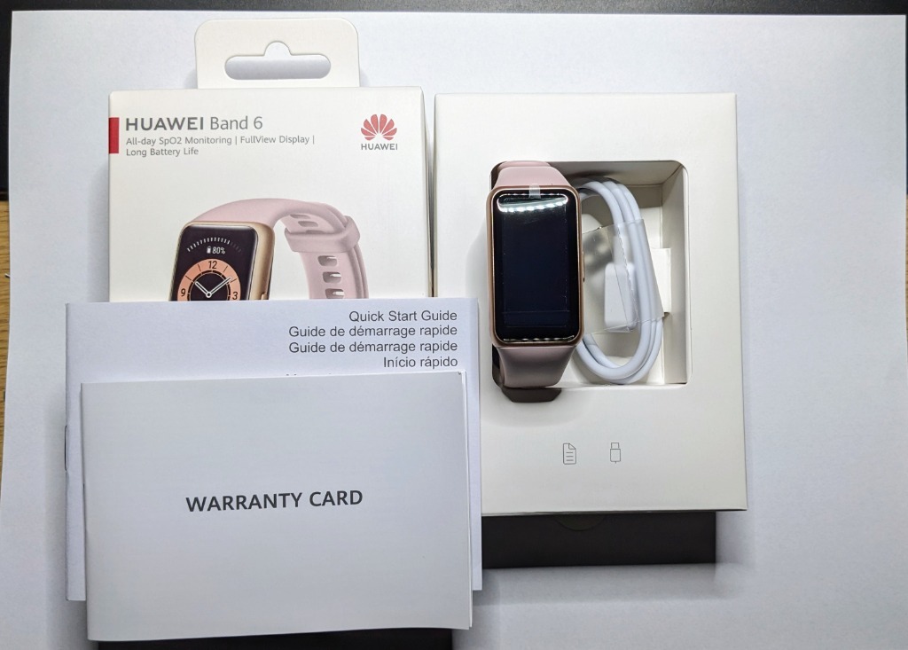 Huawei Band 6 różowy (sakura pink) - nieużywany | Wrocław | Kup teraz ...