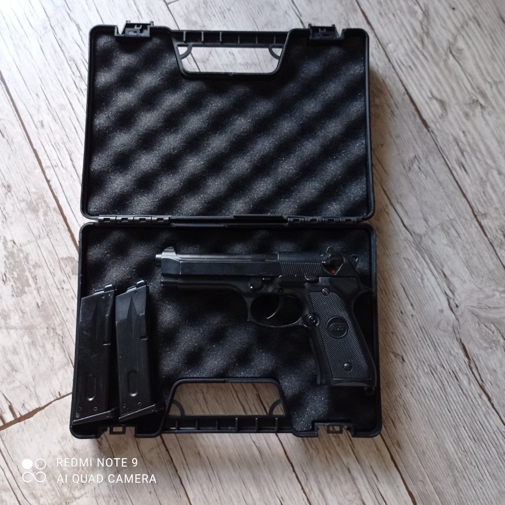 Pistolet ASG M9 A1 Full metal GBB Black KJW | Sieradz | Ogłoszenie na ...