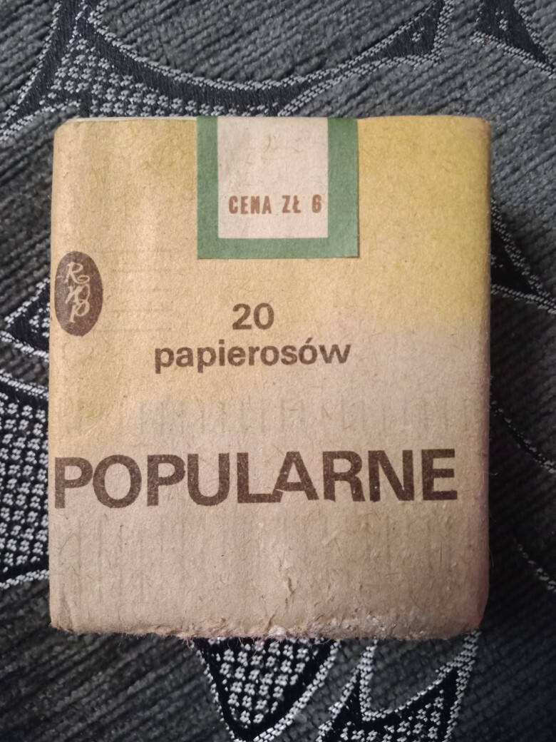 Papierosy Popularne PRL | BIAŁA PODLASKA | Licytacja na Allegro Lokalnie