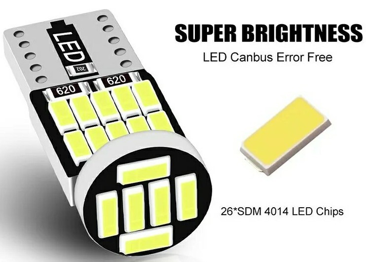 ŻARÓWKA W5W T10 26LED CANBUS SUPER ULTRA JASNA | Poznań | Kup teraz na Allegro Lokalnie