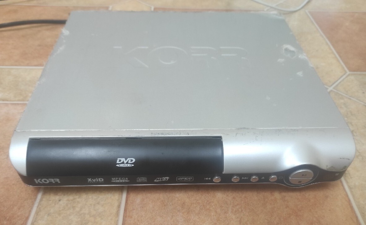 Odtwarzacz DVD KORR 2218 sprawny | Poniatowa | Kup teraz na Allegro ...