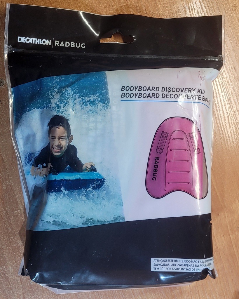 Deska bodyboard Radbug pompowana do pływania różowa | Dąbrówka | Kup ...