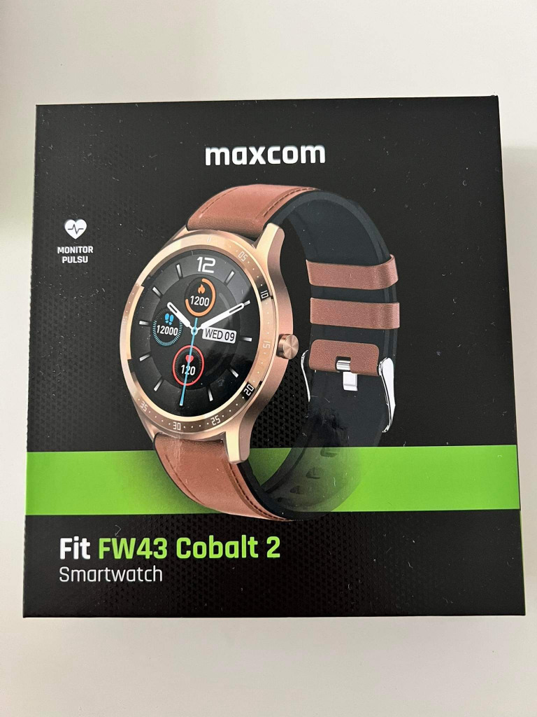 Maxcom Smartwatch MaxCom Fit FW43 cobalt 2 Złoty | Warszawa | Kup teraz ...