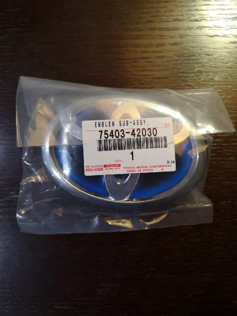 Toyota RAV4 logo emblemat 7540342030 | Gdańsk | Ogłoszenie na Allegro ...
