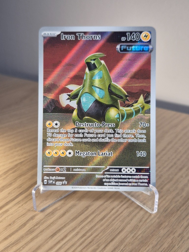 Karta Pokemon TCG: Iron Thorns (SVP 098) | Gostyń | Kup teraz na ...