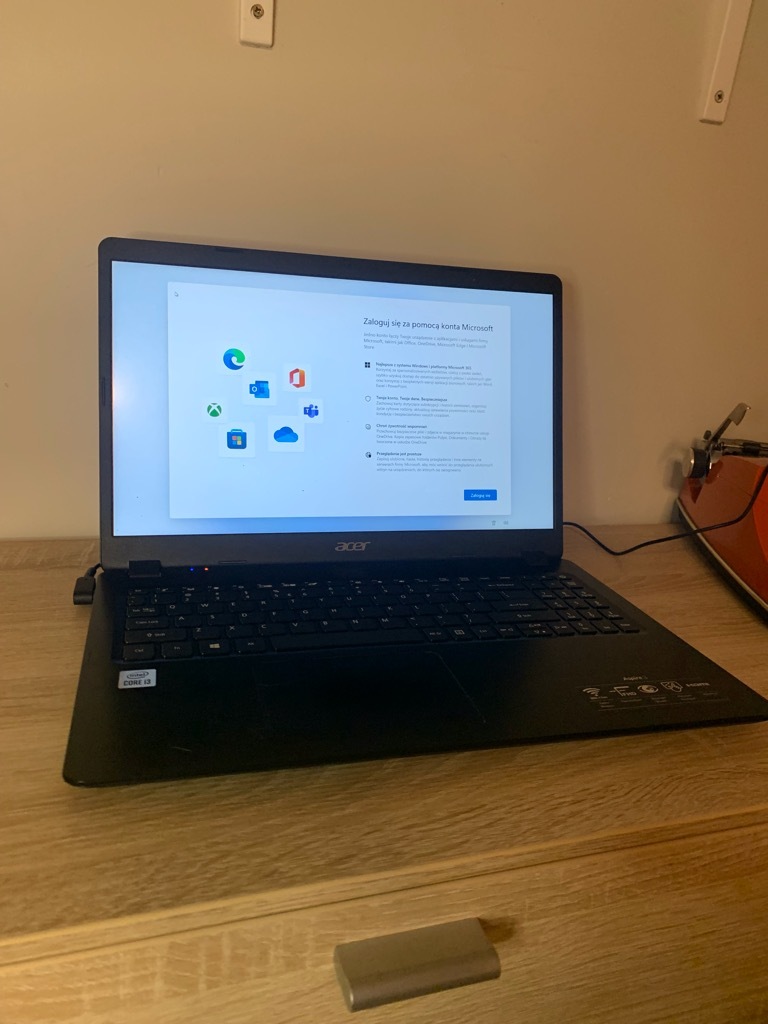 Laptop Acer Aspire 3 N19C1. Windows 11. Stan BDB | Lędziny | Kup teraz ...