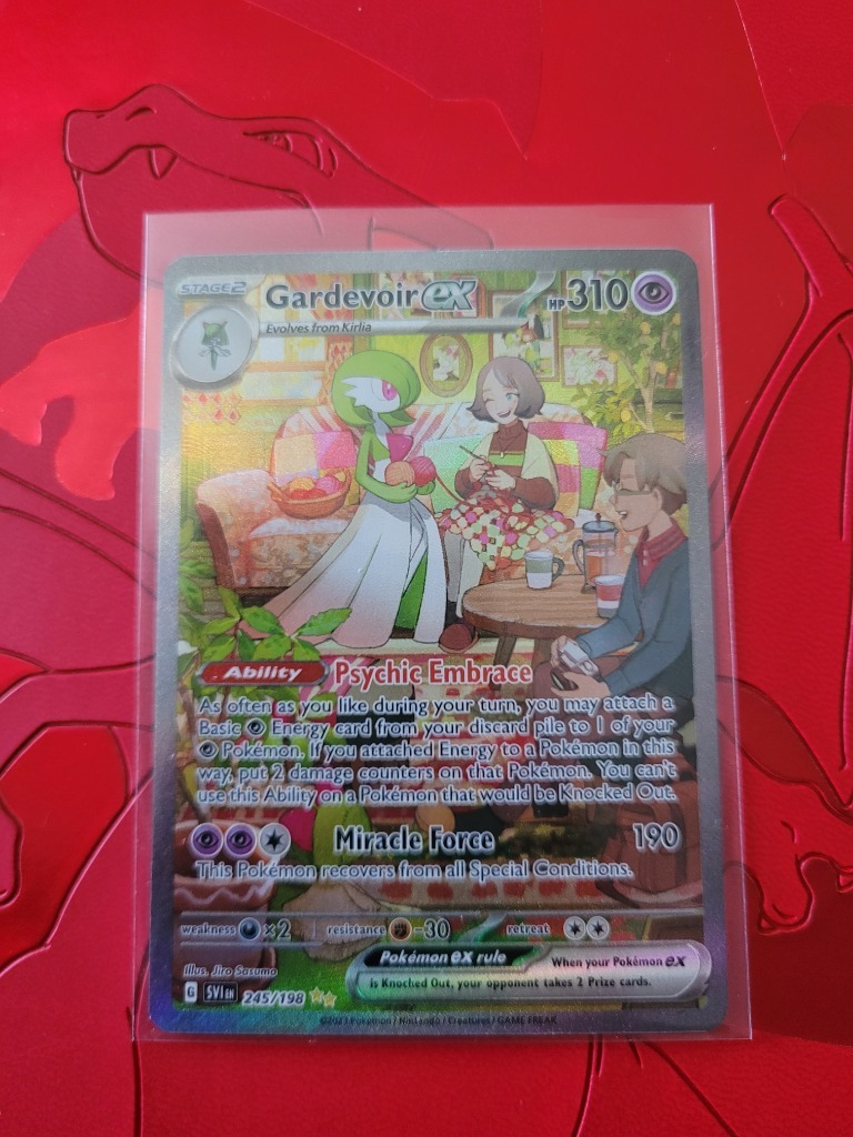 Gardevoir ex (SVI 245) 245/198 Scarlet & Violet BASE Pokemon TCG | Ełk ...