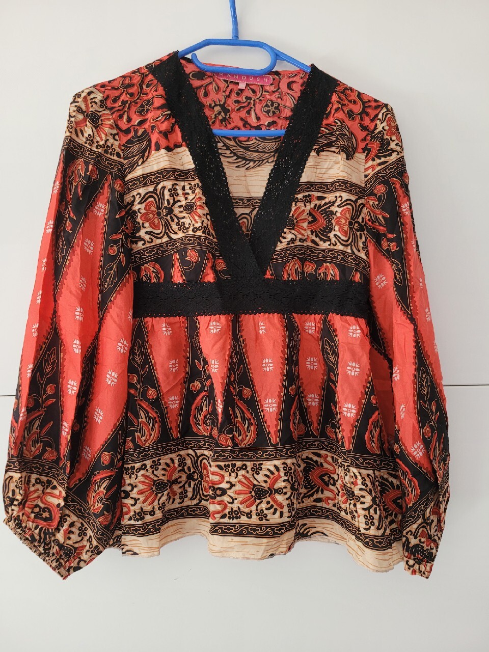 MANOUSH SILK jedwab tunika romski styl | Mysłowice | Kup teraz na ...