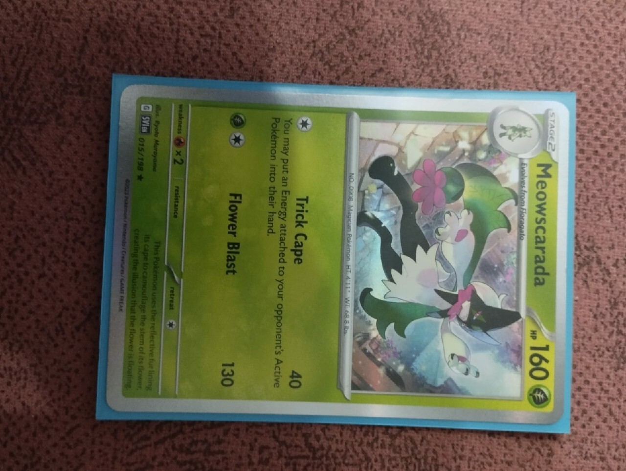 Meowscarada rare holo - scarlet & violet | Mikołów | Kup teraz na ...