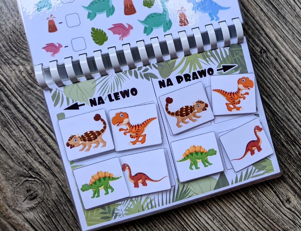 Lamibook, DINOBOOK, karty pracy, A4 | Wrocław | Kup teraz na Allegro ...