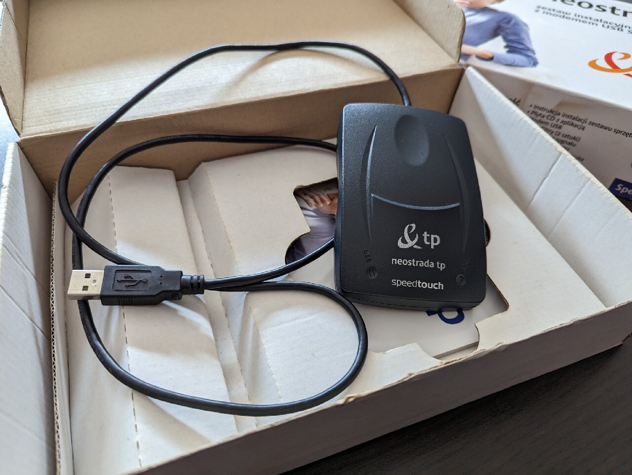 Modem USB Thomson Speedtouch 330 Neostrada | Kępno | Licytacja na ...