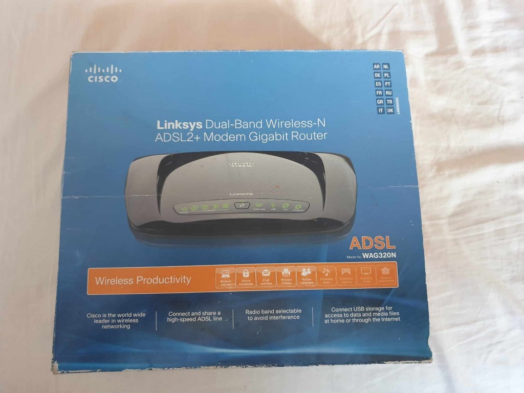 CISCO Router Linksys WAG320N | Piaseczno | Kup teraz na Allegro Lokalnie