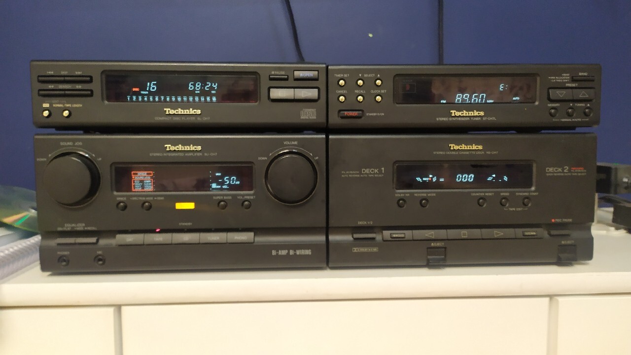 Wieża Technics ch7 z pilotem | Nowe Grabie | Kup teraz na Allegro Lokalnie