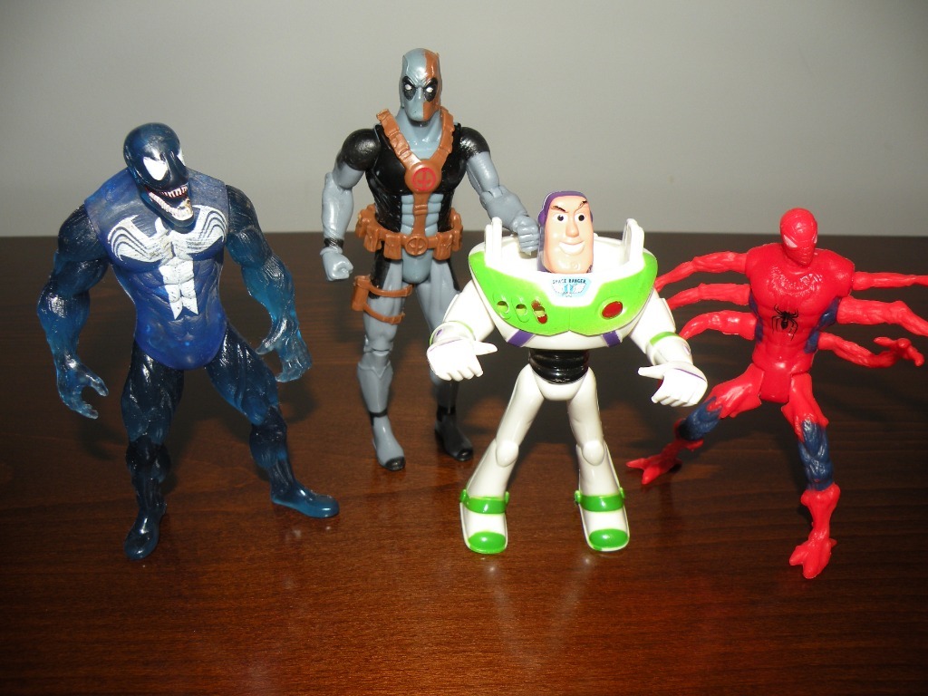 Figurki Superbohaterów Venom Deadpool Spiderman Buzz Astral | POZNAŃ ...