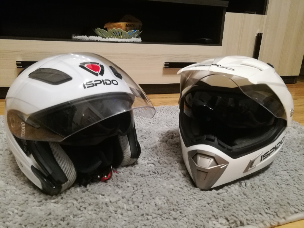 Kask motocyklowy Ispido | Daszów | Ogłoszenie na Allegro Lokalnie