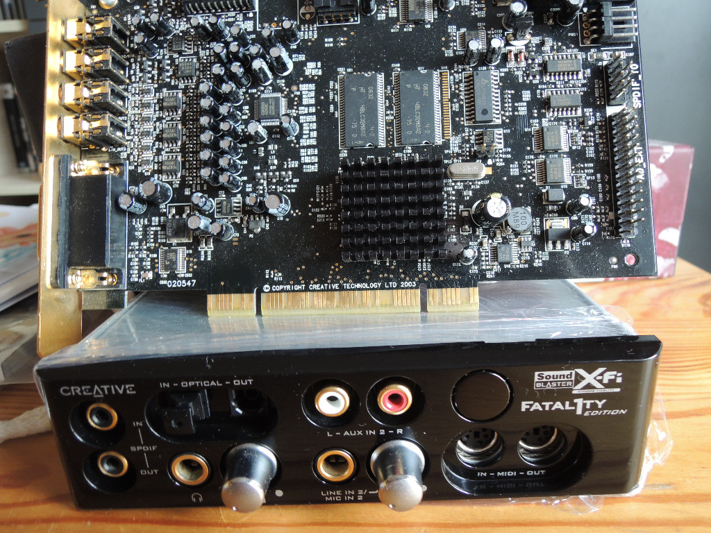 Karta dźwiękowa Creative Sound Blaster XFi Fatality | Kraków | Kup ...