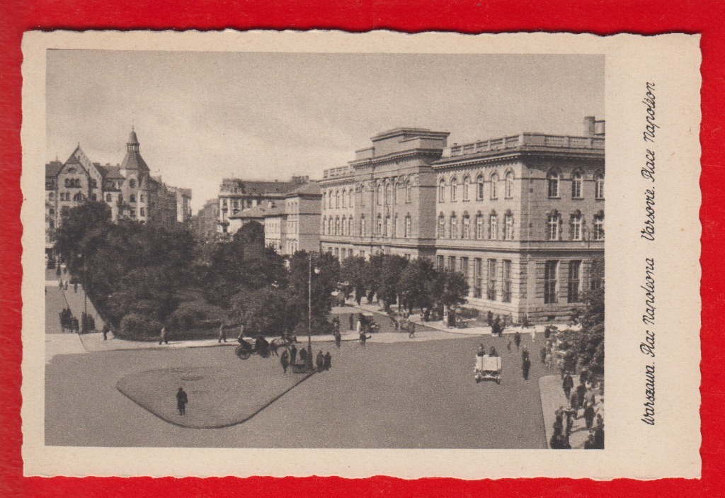 WARSZAWA - PLAC NAPOLEONA - PLAC WARECKI - POCZTA | Warszawa | Kup ...