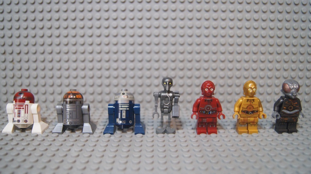 Lego Star Wars figurki Astromech Medical Droid Protocol Droid ...