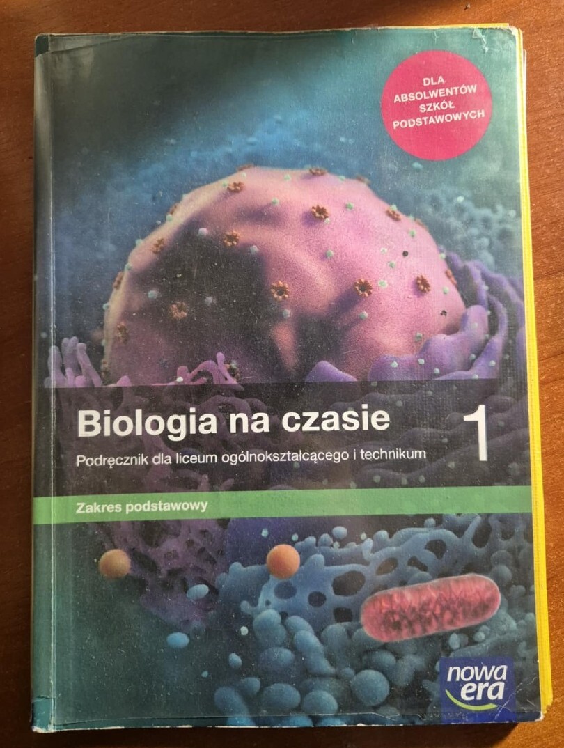 Biologia na czasie 1 podręcznik liceum technikum zakres podstawowy Nowa Era | Lisowice | Kup ...