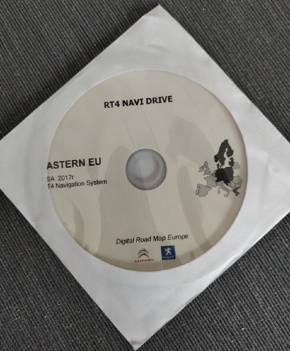 Płyta aktualizacja map Peugeot Citroen RT4 | Międzyrzecz | Kup teraz na ...