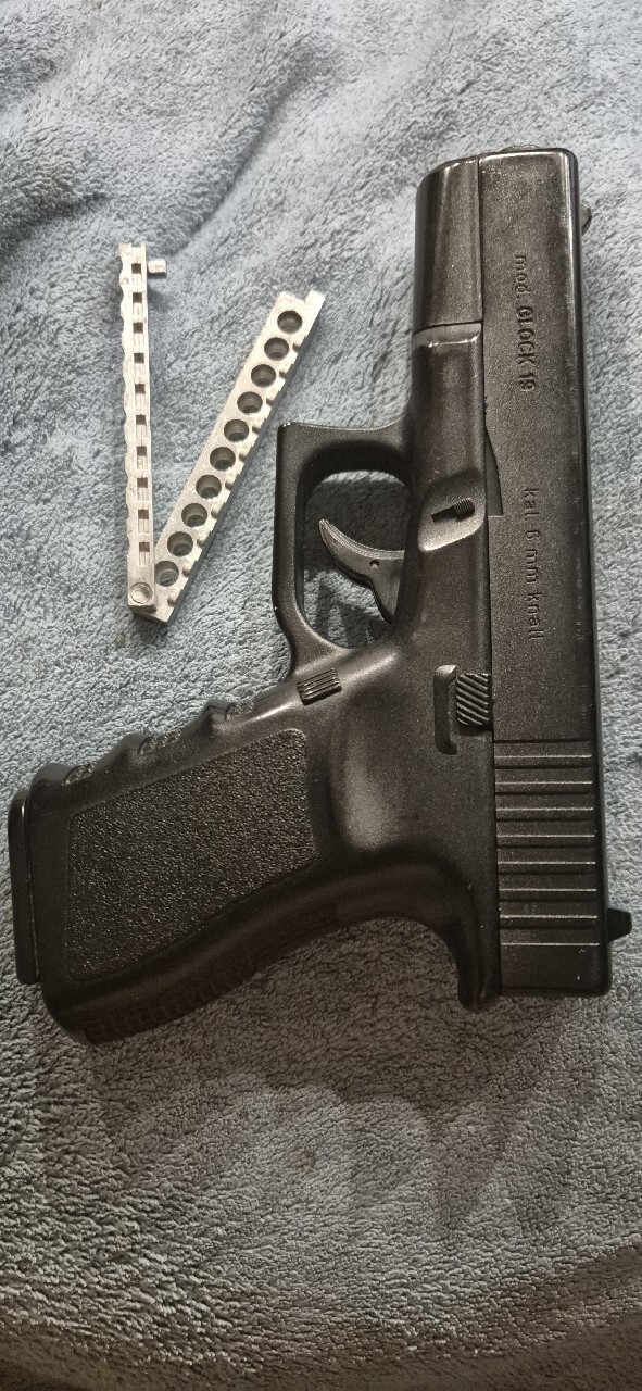 Pistolet hukowy glock 19 short | czestochowa | Kup teraz na Allegro Lokalnie